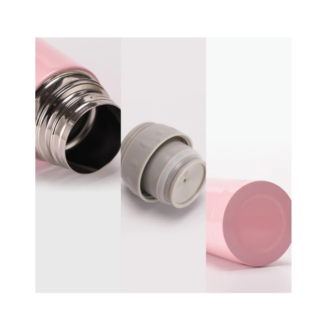 Fissman Gyermek termosz, Rozsdamentes acél / ABS, 350 ml, Rózsaszín ...