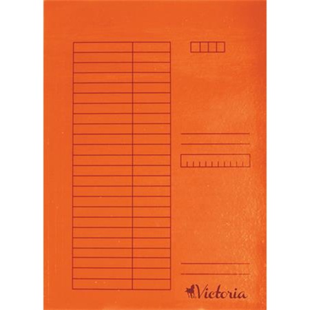 Dosar, Victoria, Carton, A4, Portocaliu - eMAG.ro