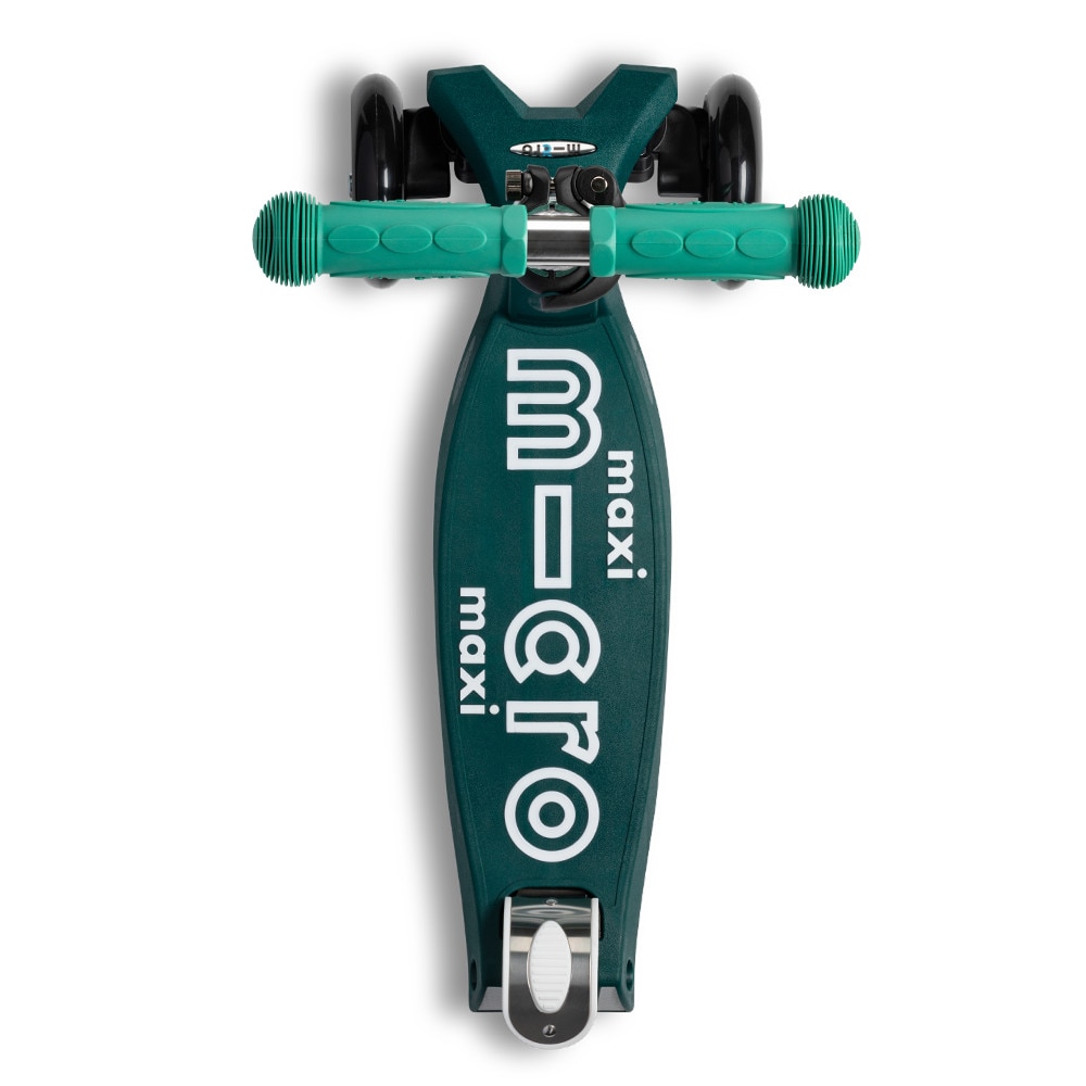 Trotineta Micro, Maxi Scooter Deluxe ECO, Verde - eMAG.ro