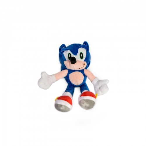 Плюшена играчка Sonic The Hedgehog, синя, 30 см, 1 година + - eMAG.bg