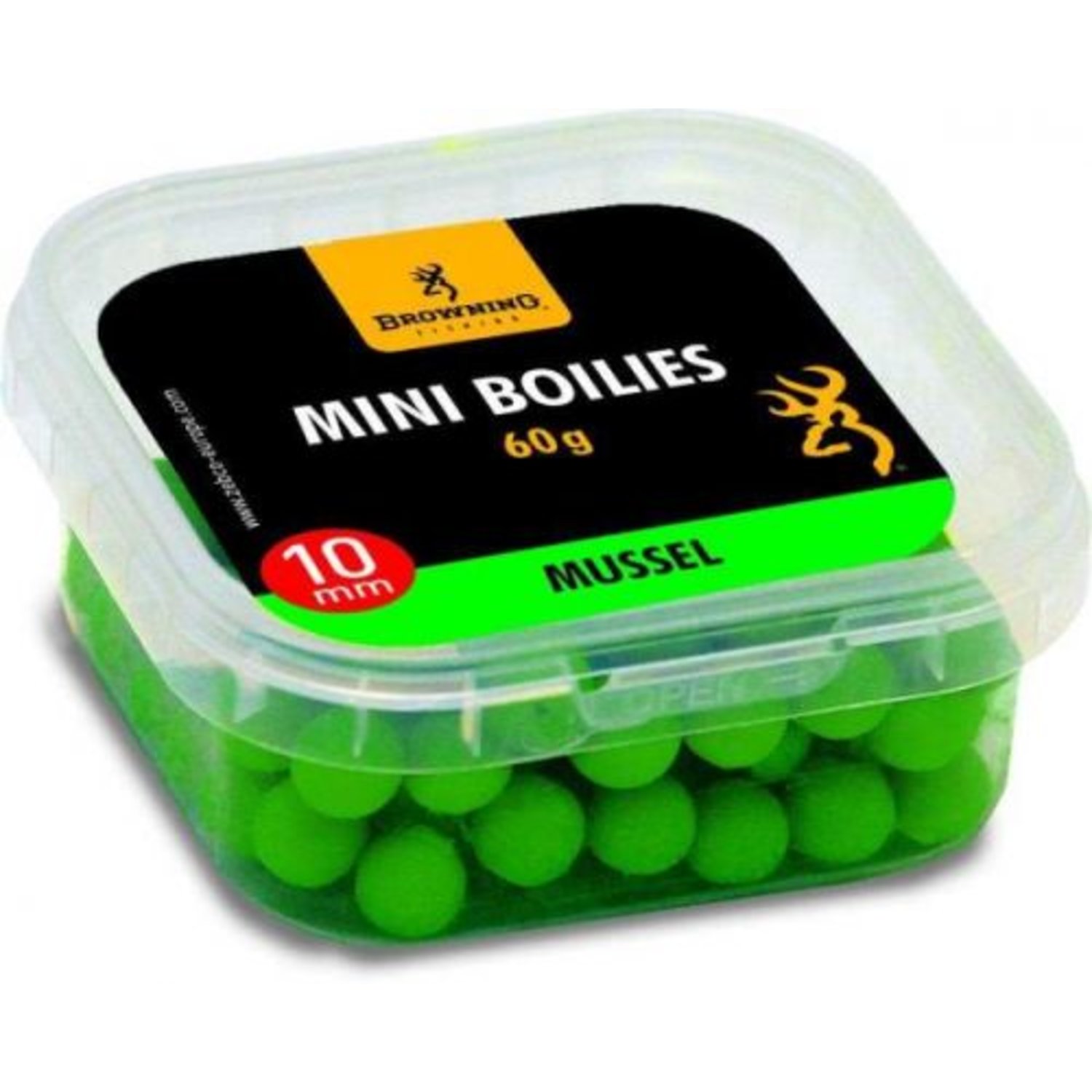 Boilies Mini Boilie pre-drilled green Mussel 10 10mm - eMAG.ro