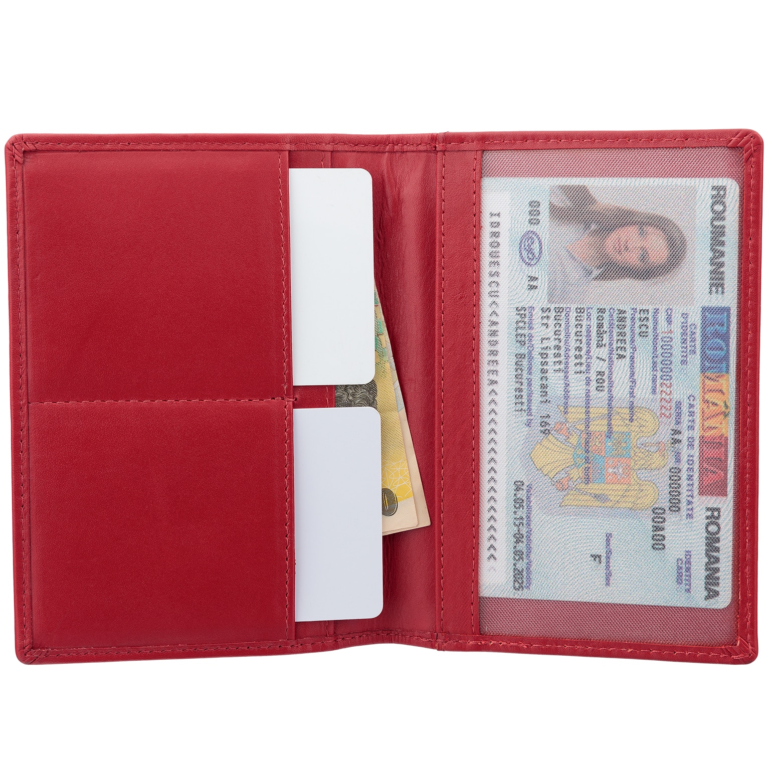 Портфейл Ultra Slim RFID STOP Credit Card CI pocket, Koruma, KUK-82PR ...