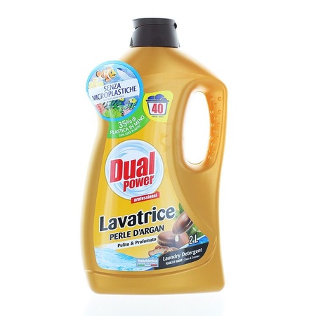 Detergent lichid Dual Power 2 L 40 spalari Perle D'Argan - eMAG.ro