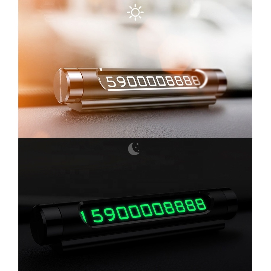 Suport numar telefon mobil, pentru parcare temporara, cu iluminare ...