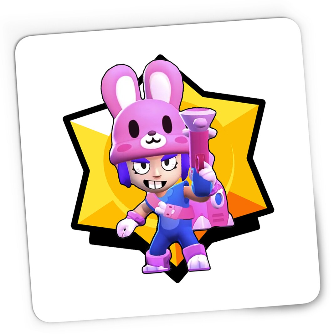 Геймърска подложка за мишка Penny Rabbit Brawl Stars, 21x19 см - eMAG.bg