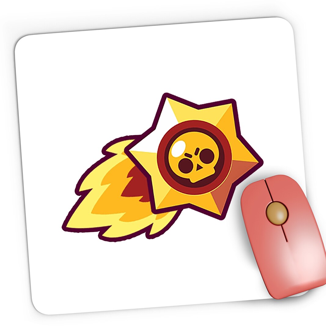 Mousepad Gaming Brawl Stars Play Logo, 21x19 cm - eMAG.ro