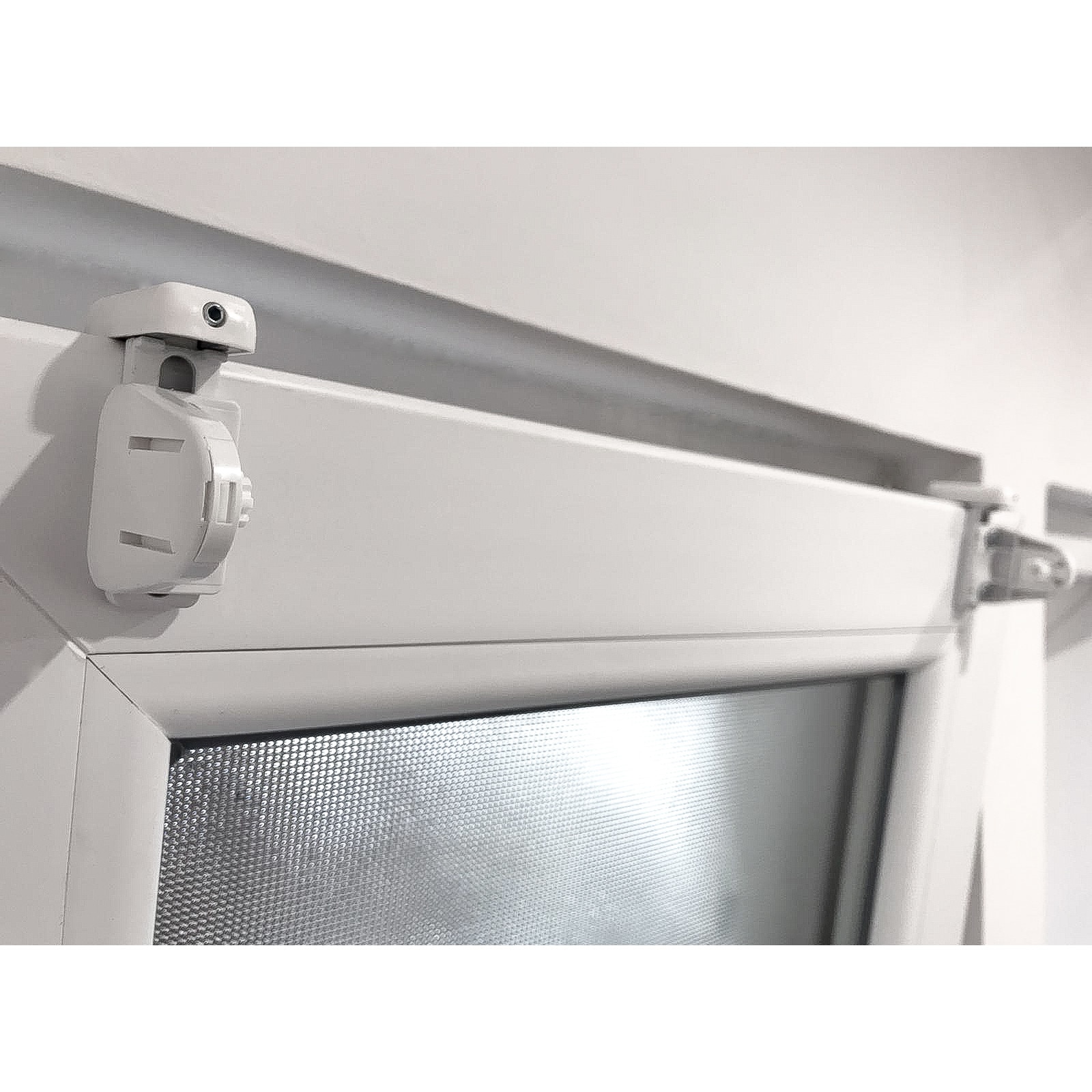 Set clema de prindere universala pentru rulouri, metalic, culoare alb ...