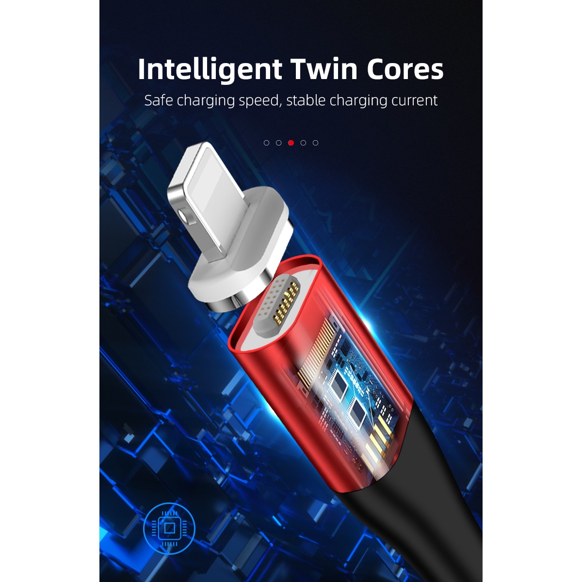 Cablu incarcator Fast Charge 2 in 1 UsbC - Lightning x UsbC, 20W ...