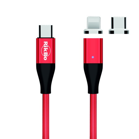 Cablu incarcator Fast Charge 2 in 1 UsbC - Lightning x UsbC, 20W ...