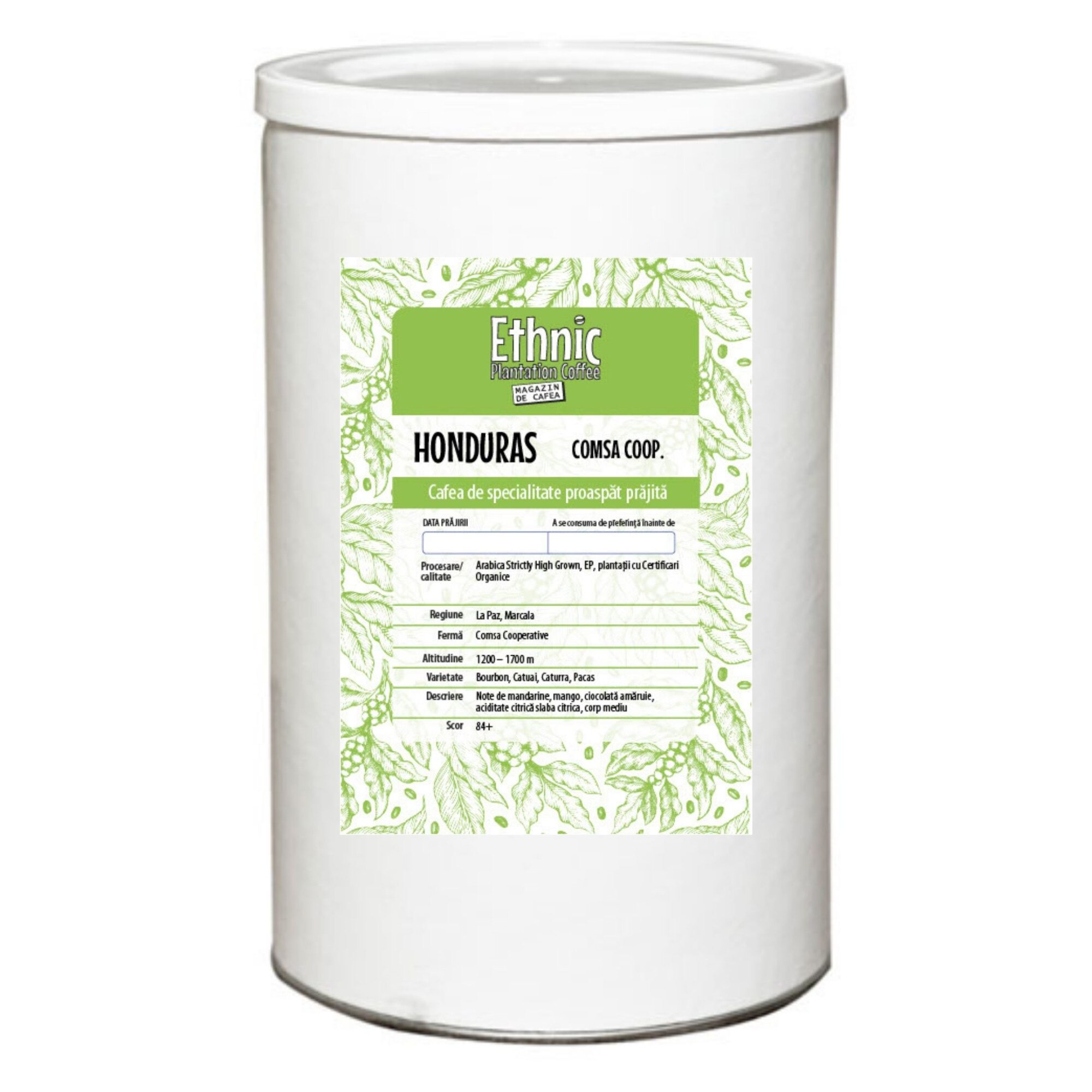 Cafea de specialitate Honduras Comsa, boabe proaspat prajita, Ethnic ...