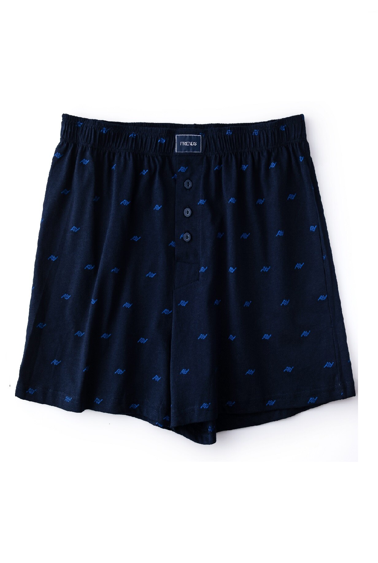 Boxeri barbati, Friends, 1302, Bumbac, Bleumarin - eMAG.ro