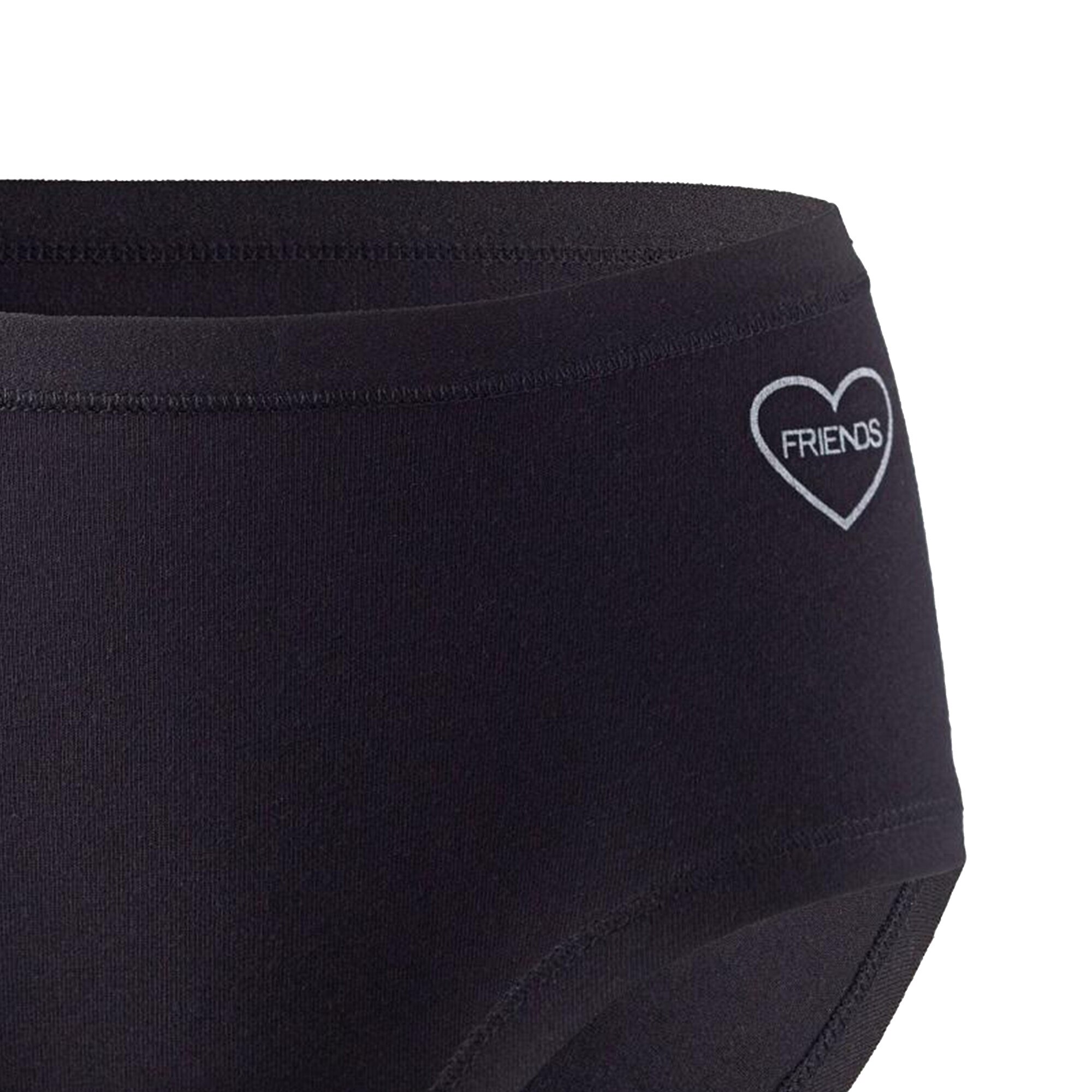 Boxeri Fete, Friends, 4362-01-158, Logo, Bumbac, Negru, 158-164 cm ...