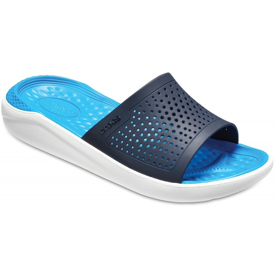 Papuci dama, Crocs, BM103793, Albastru, 41 EU - eMAG.ro
