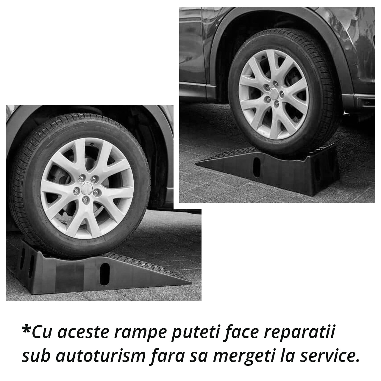 Set rampa auto pentru reparatii, 3 tone, anvelope pana la 235 mm, 2 ...