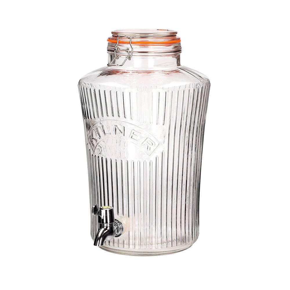 Borcan de sticla pentru bauturi Kilner, 5 l - eMAG.ro