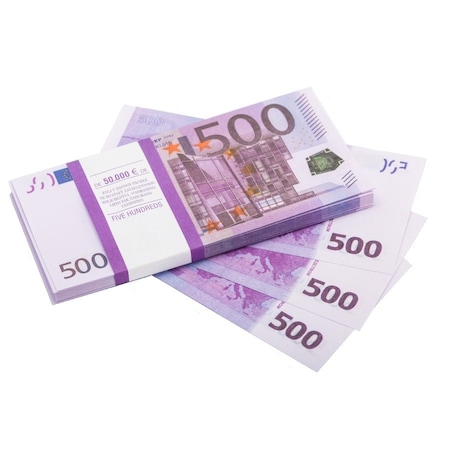 Teanc 80 bancnote recuzita 500 euro - eMAG.ro