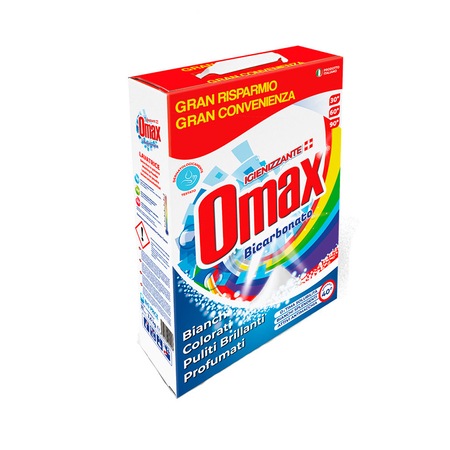 Detergent praf OMAX Bicarbonato 6.3 kg - 105 spalari - eMAG.ro