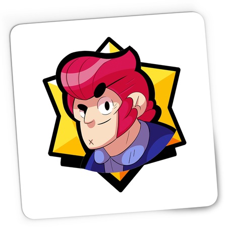 Gaming Egérpad Colt Face Brawl Stars, 21x19 cm - eMAG.hu