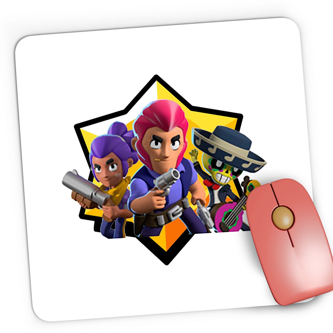Mousepad Gaming Brawl Stars Game Team, 21x19 cm - eMAG.ro