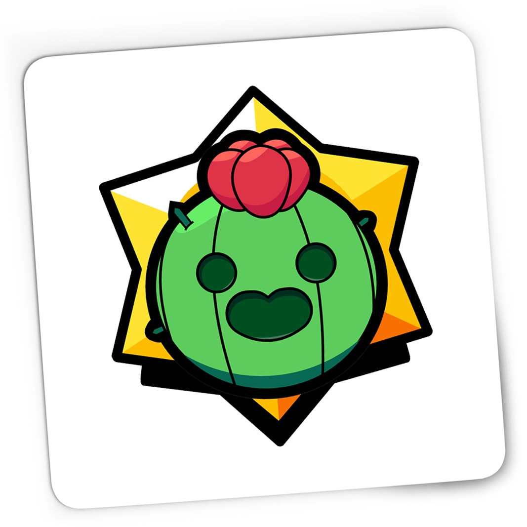Подложка за мишка Gaming Brawl Stars Spike Head Play, 21x19 см - eMAG.bg