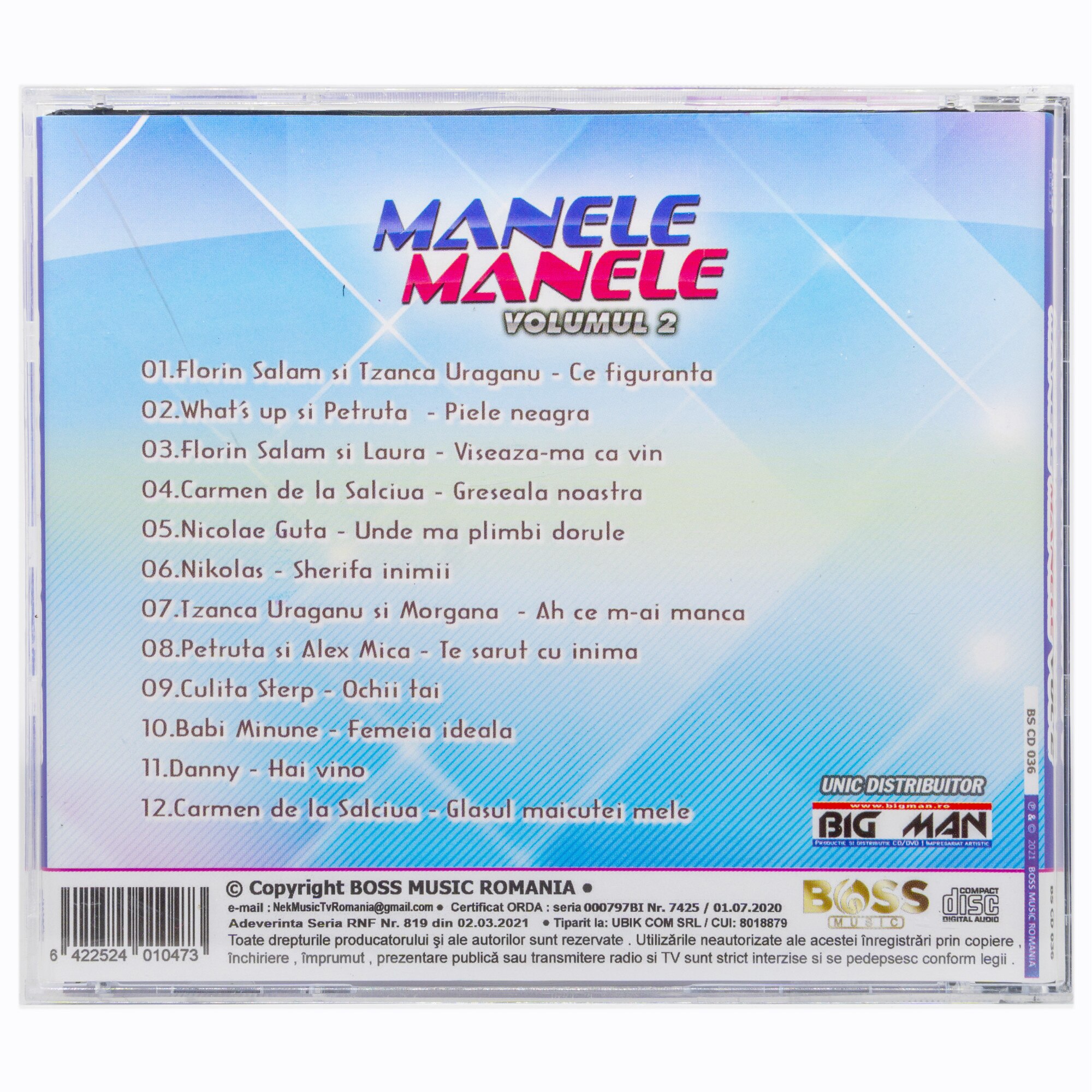 Manele, manele volumul 2 - eMAG.ro