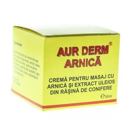 Crema de masaj cu arnica Aur Derm, 50 ml, Laur Med - eMAG.ro
