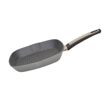 Tigaie grill antiaderenta Tescoma, i-Premium Stone, 26 x 26 cm, Negru ...
