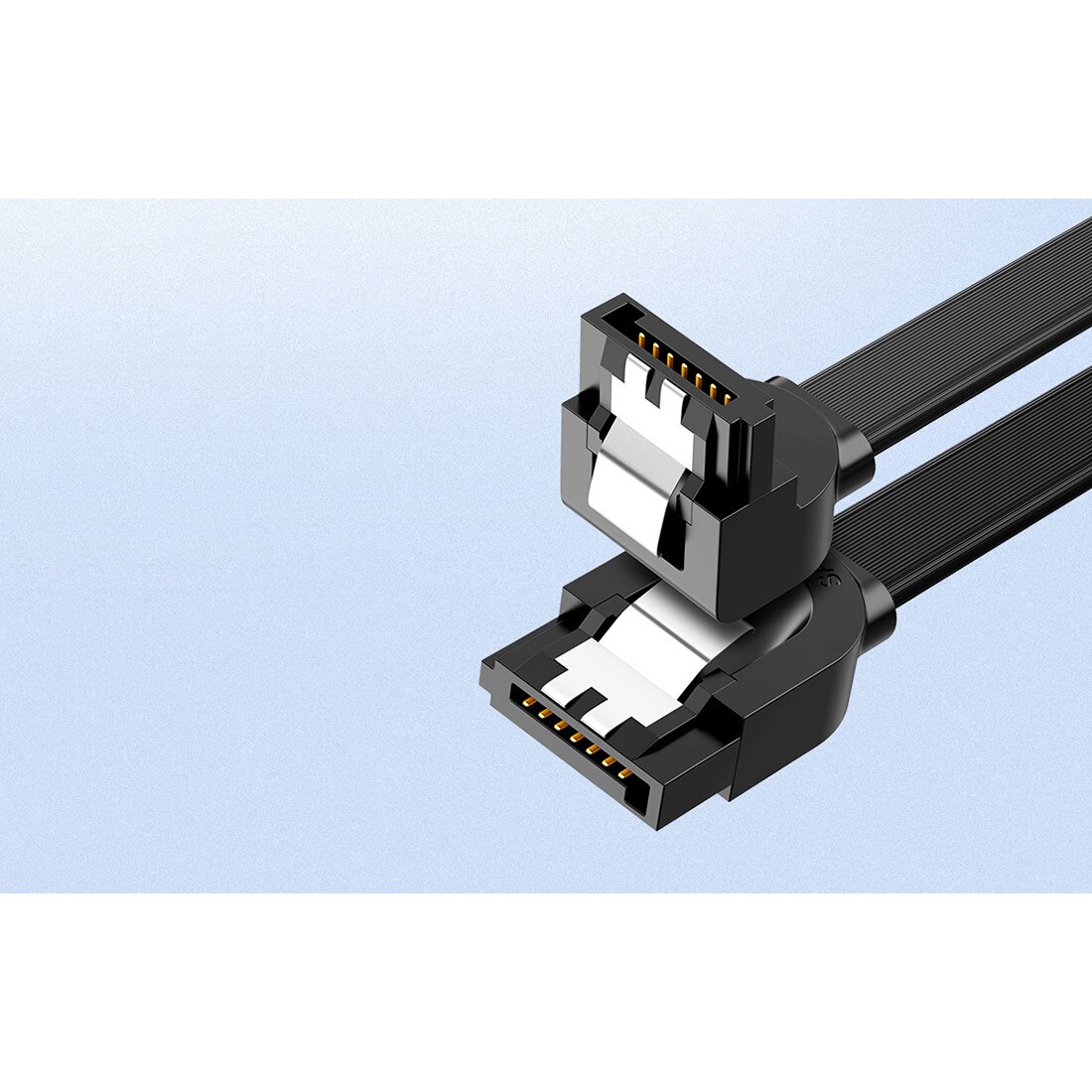 Cablu de date, UGREEN, US217, SATA Angle, Pentru HDD si SSD, Lungime 50 ...