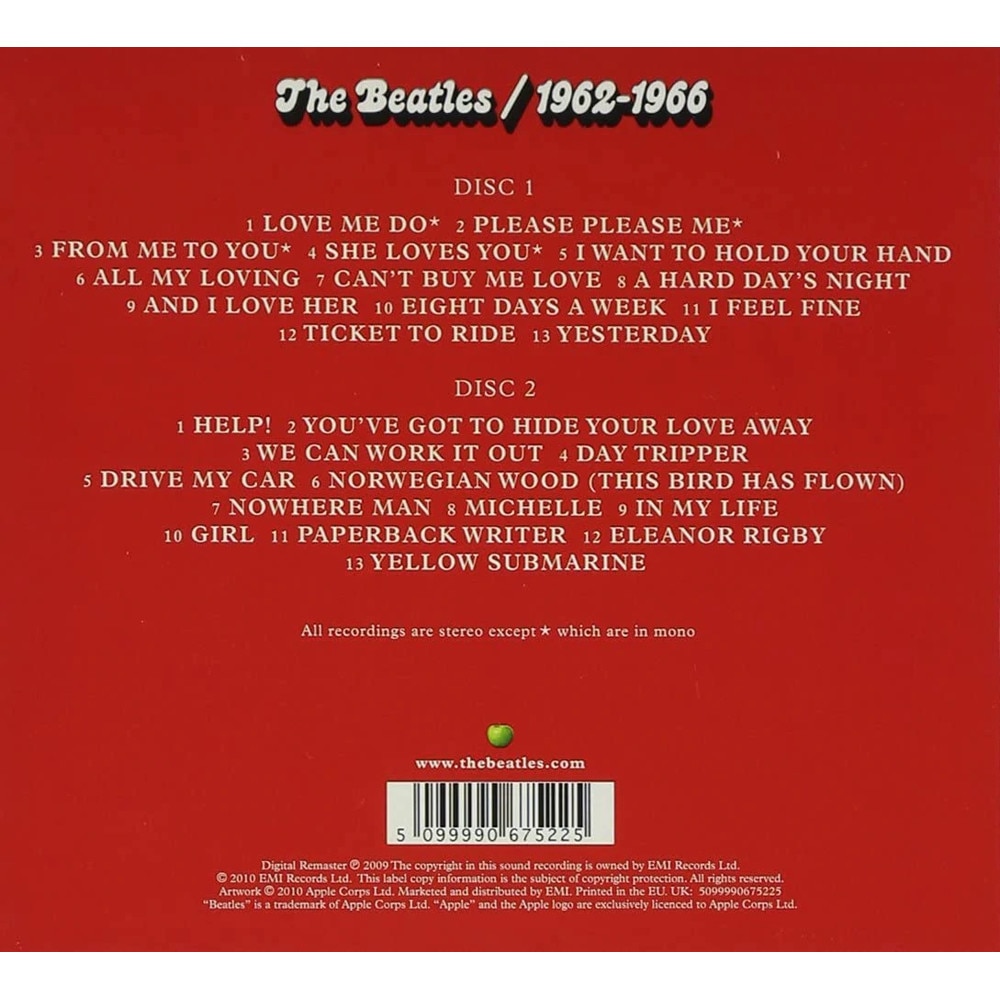 Beatles The - The Beatles - 1962-1966 : Best Of [remastered 2009] (2cd) - eMAG.hu