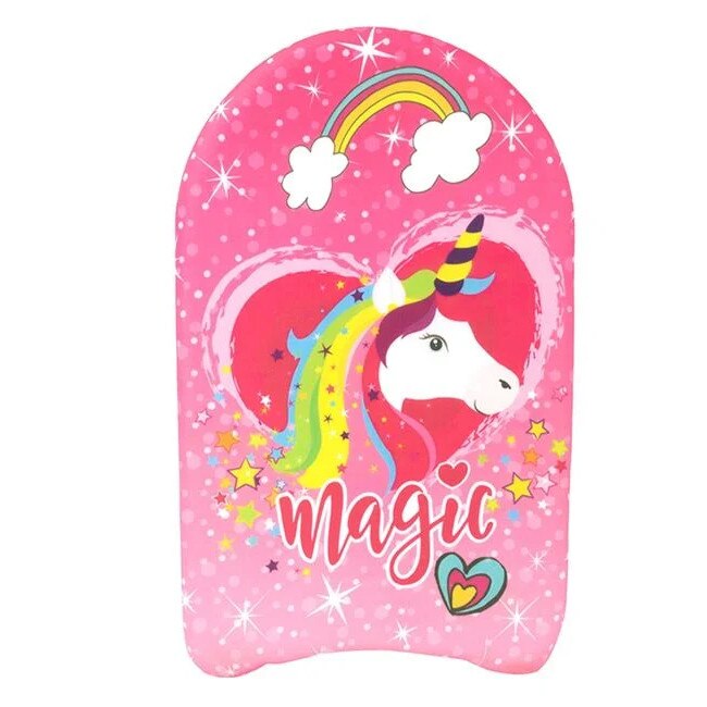 Pluta de inot pentru copii, imprimeu unicorn, 42 x 28 cm, 3 ani+ - eMAG.ro