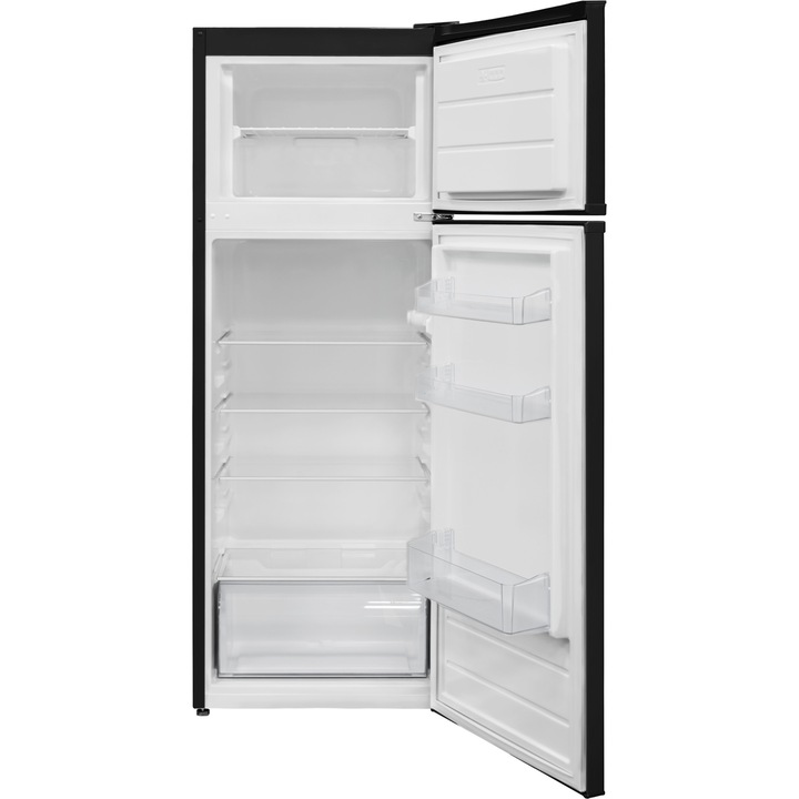 Frigider cu 2 usi Heinner HF-V213BKF+, 212l, Congelare rapida, Clasa F ...