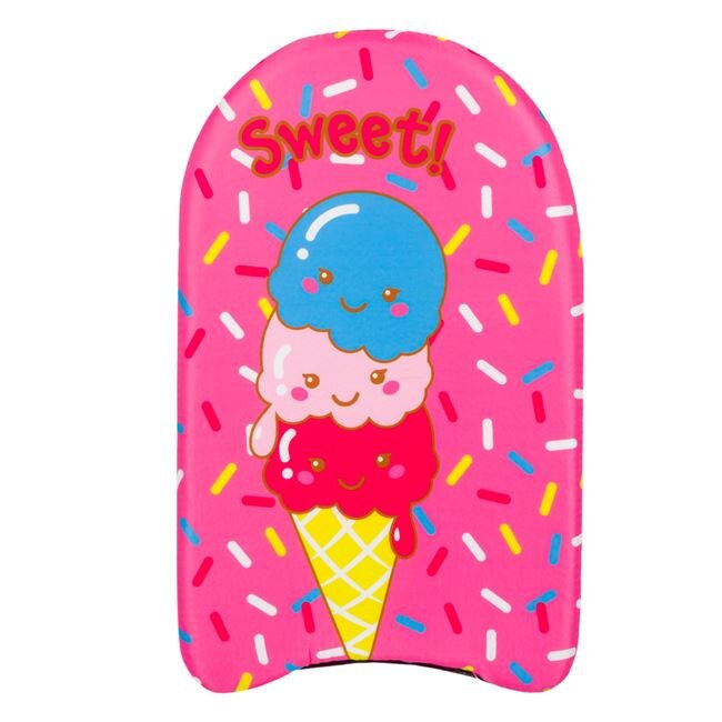 Pluta de inot pentru copii, imprimeu inghetata, 45 x 26 cm, 3 ani+ ...