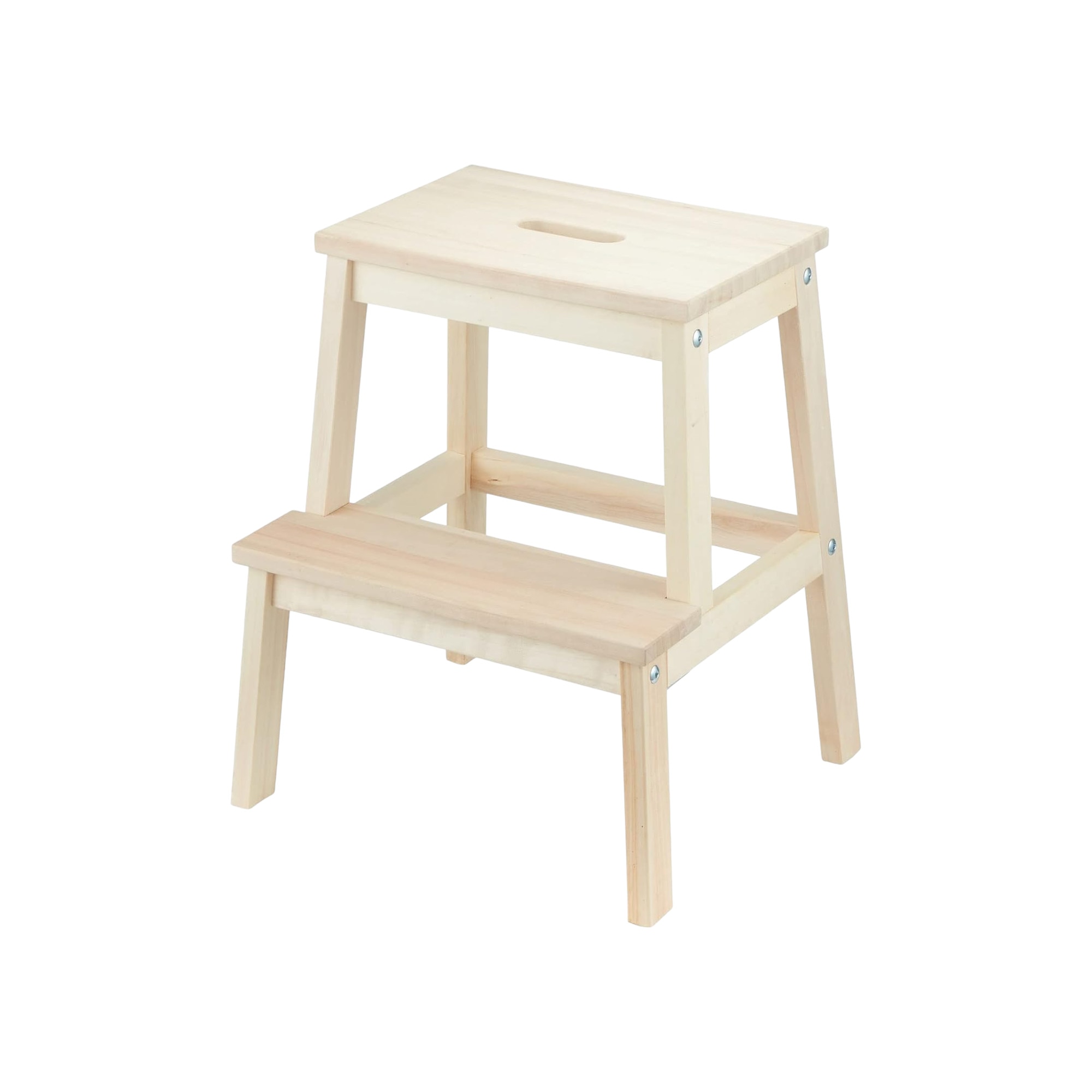Scaun inaltator tip scara cu 2 trepte, pentru copii, Taburet cu 2 ...