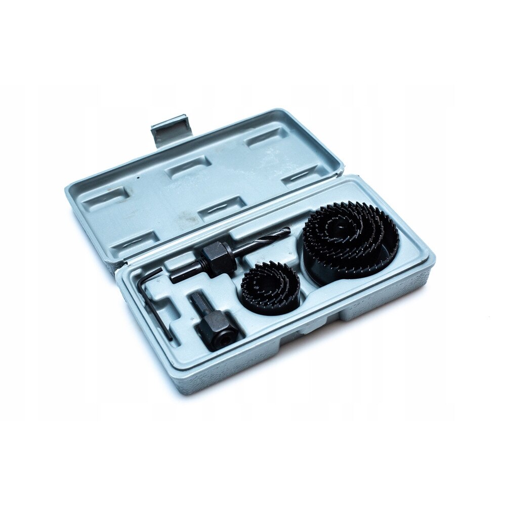 Set 11 piese carote rigips, plastic, lemn, 19-64 mm, Mega - eMAG.ro