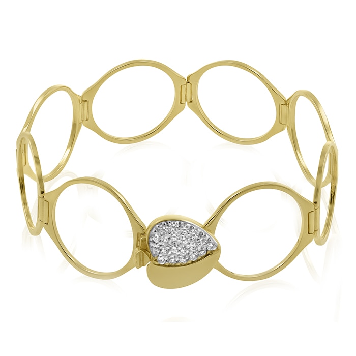 Inel bratara aur, Ilex Gold, 275874, 55 mm - eMAG.ro