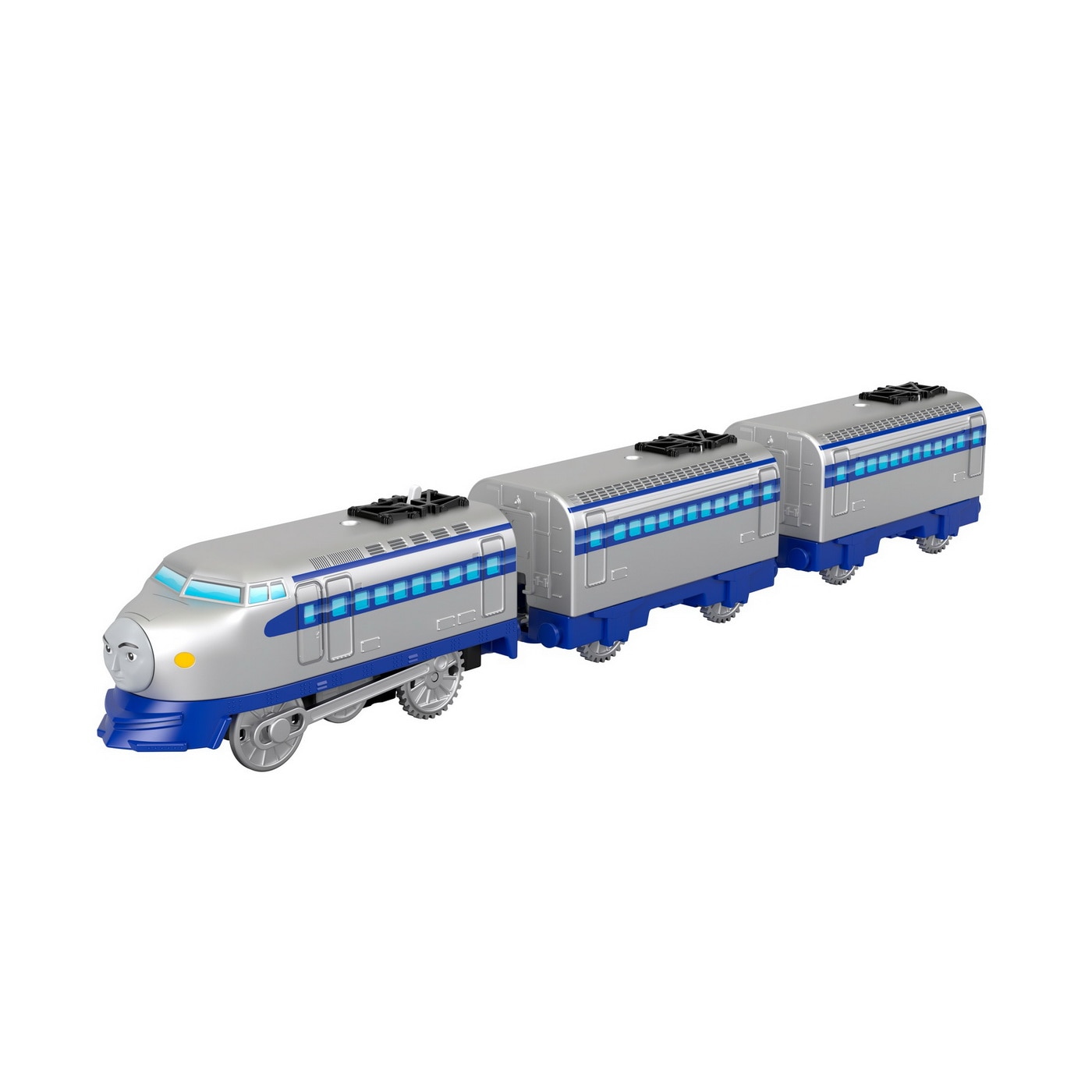 Locomotiva motorizata Thomas & Friends - Trackmaster, Kenji, cu 2 ...