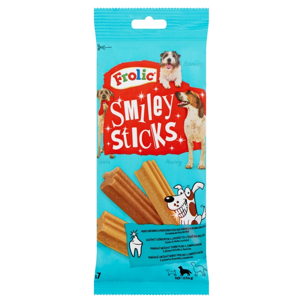 Frolic Smiley Sticks jutalomfalat, 175g - eMAG.hu