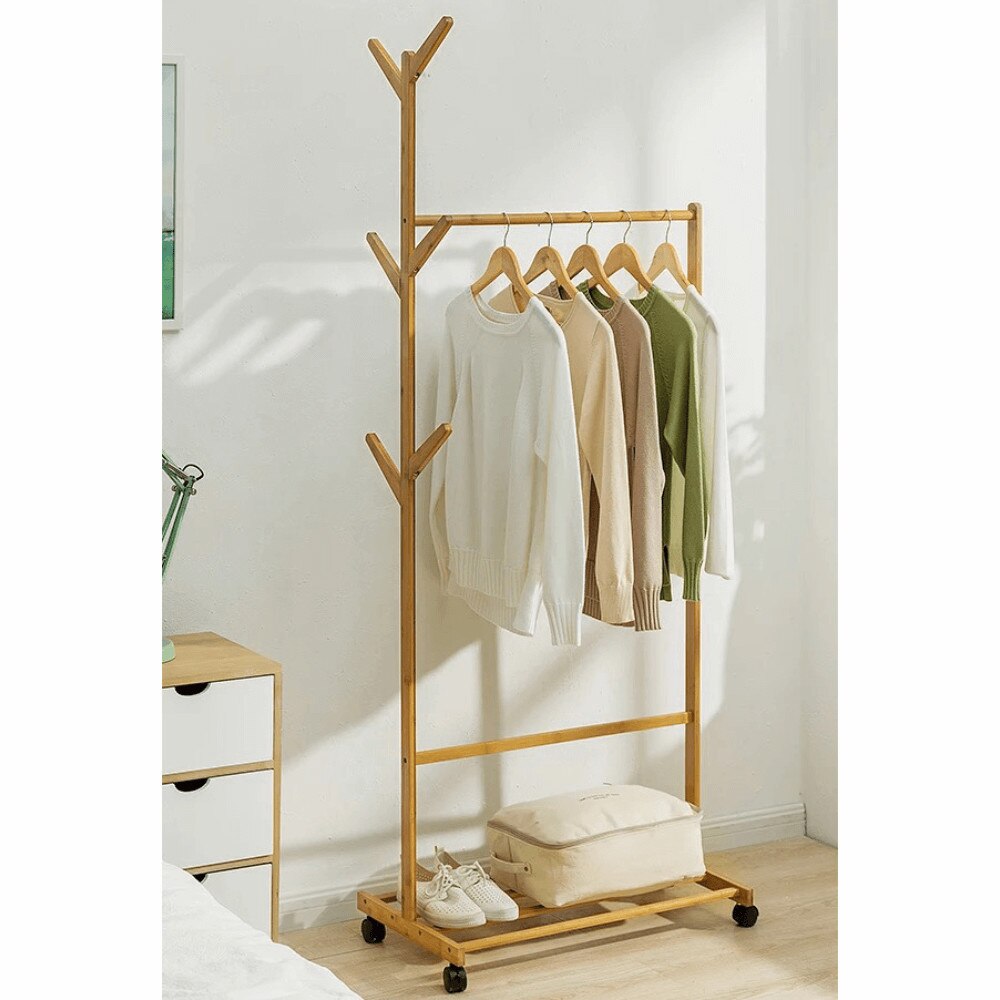 Stander haine, bambus, 80x180x37 cm Bavy - eMAG.ro