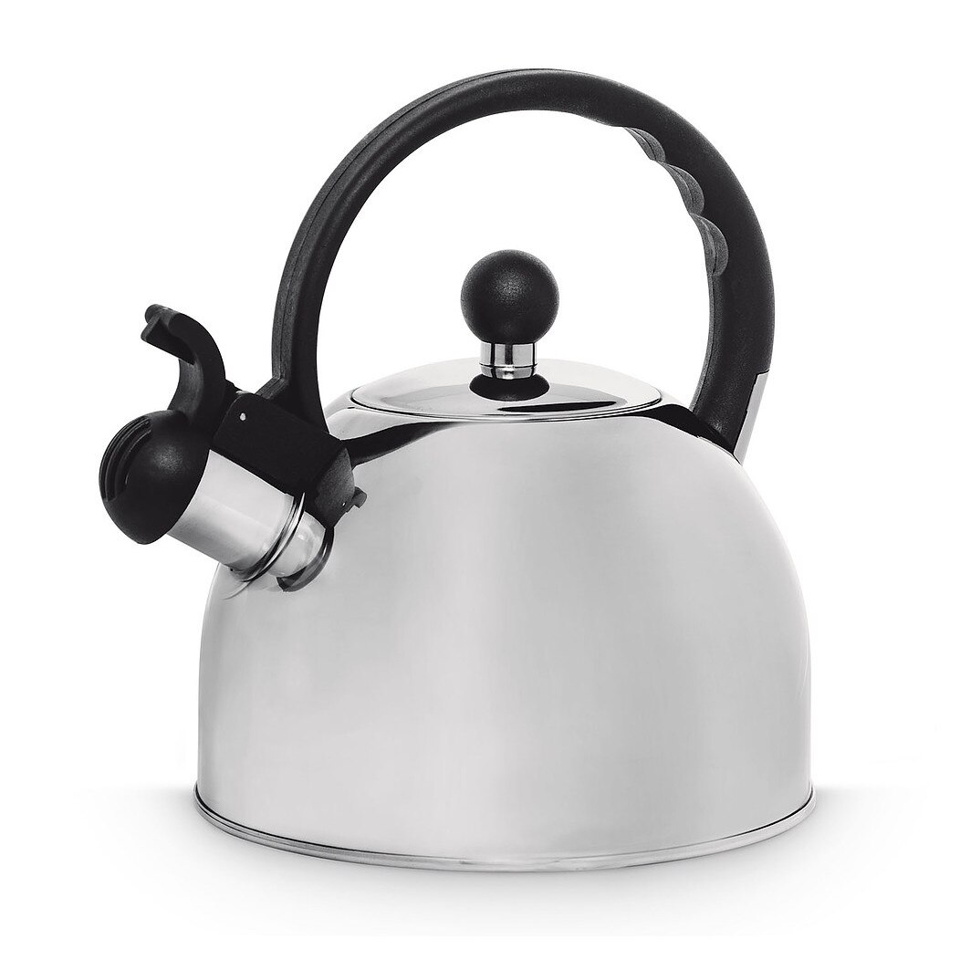 Ceainic Florina, Inox, Gri/Negru, 2 l - eMAG.ro