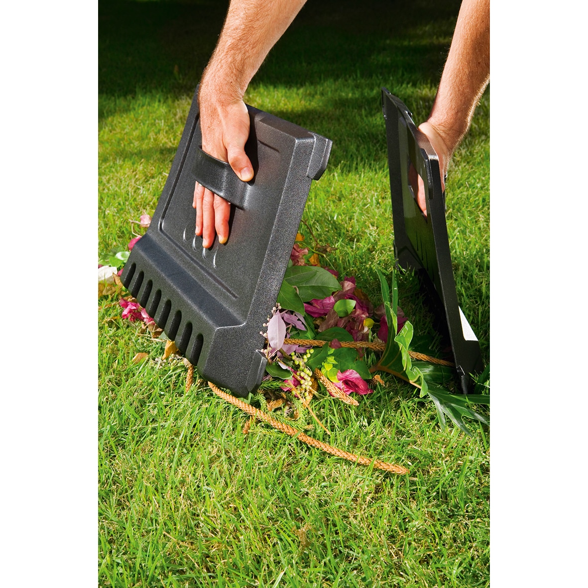Lada compost/compostor gradina fara baza 650 L Keter Mega, plastic ...