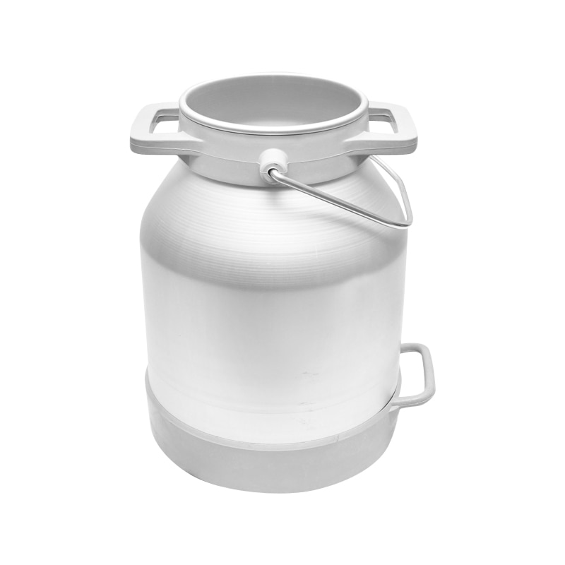 Bidon de aluminiu pentru lapte 20L aparat de muls vaci Breckner Germany ...