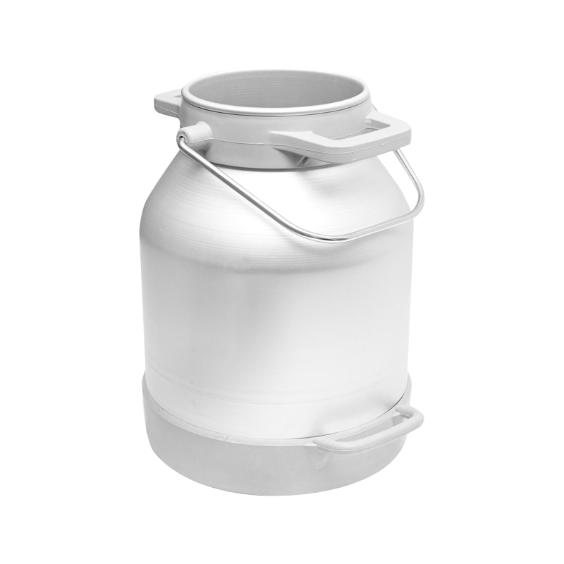 Bidon de aluminiu pentru lapte 20L aparat de muls vaci Breckner Germany ...
