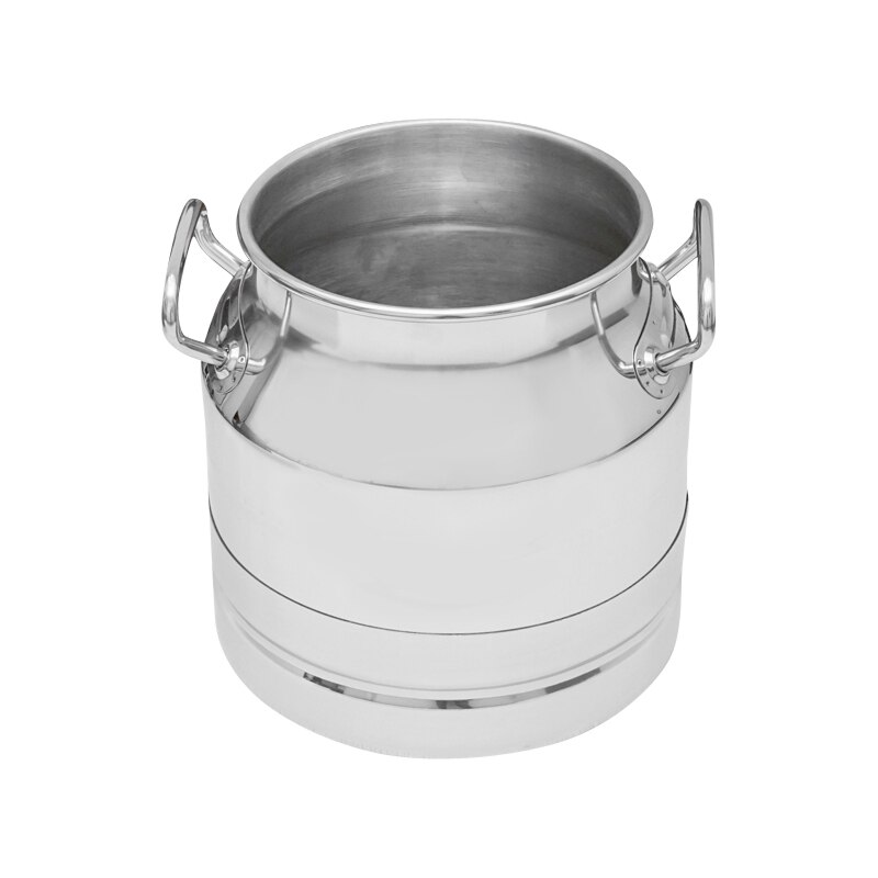 Bidon de inox pentru lapte 10L aparat de muls vaci Breckner Germany ...