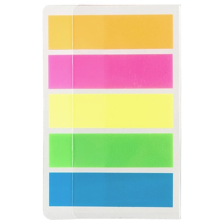 Index Adeziv Plastic, Deli Stick Up, 12x44 mm, 5 Culori Pastel, 100 ...