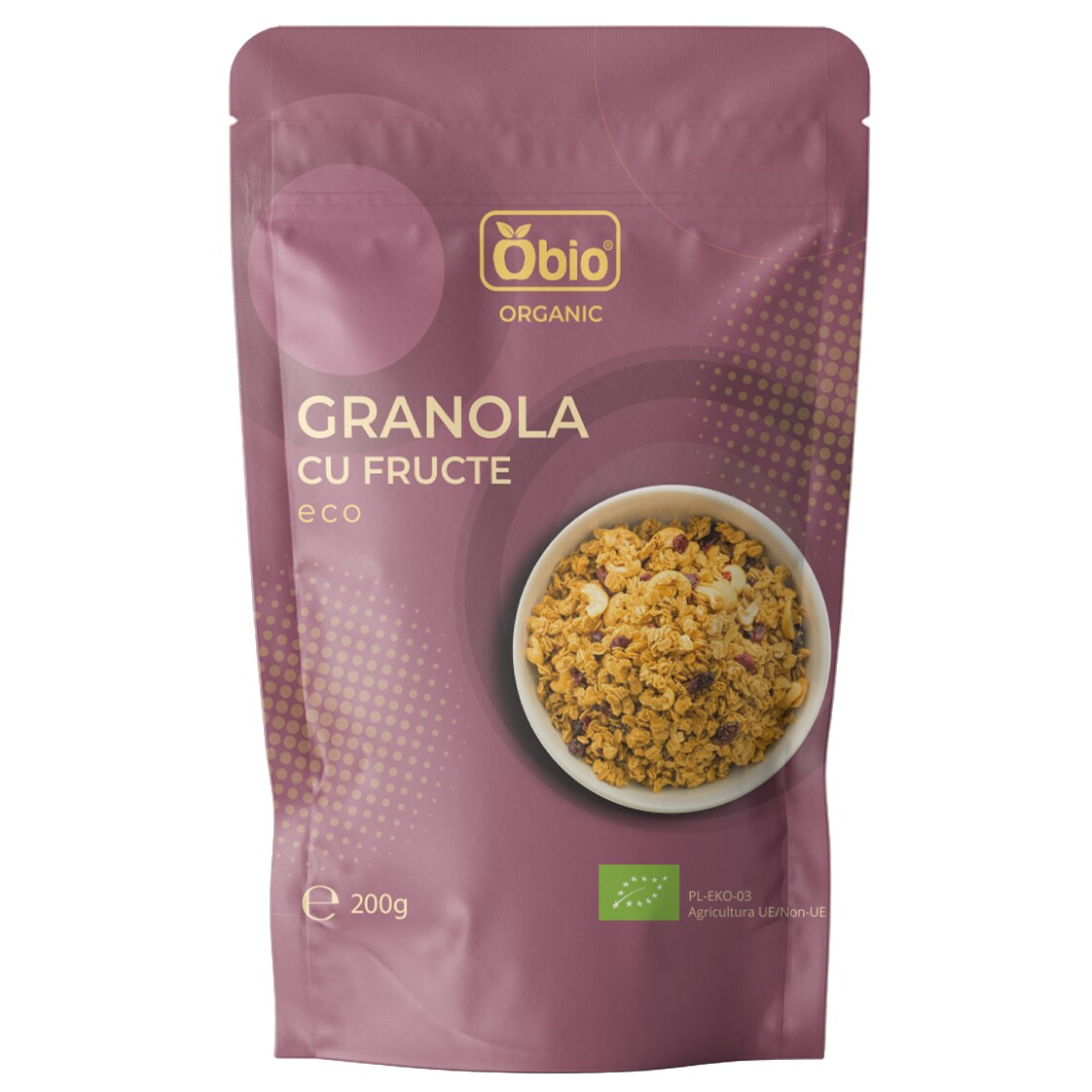 Granola cu Fructe Bio Obio, 200g - eMAG.ro