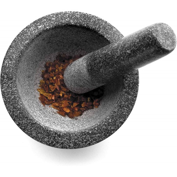 Mojar cu pistil din granit pentru ierburi si mirodenii, 250 ml - eMAG.ro