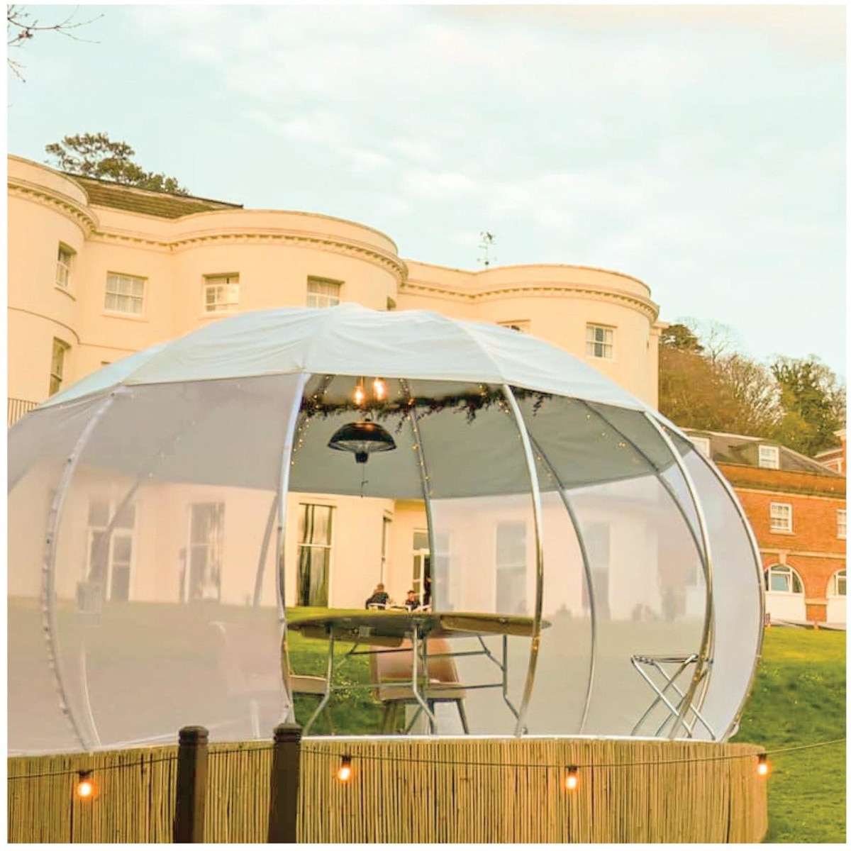 Igloo Umbrella Astreea Romania, pavilion iglu premium, complet aluminiu ...