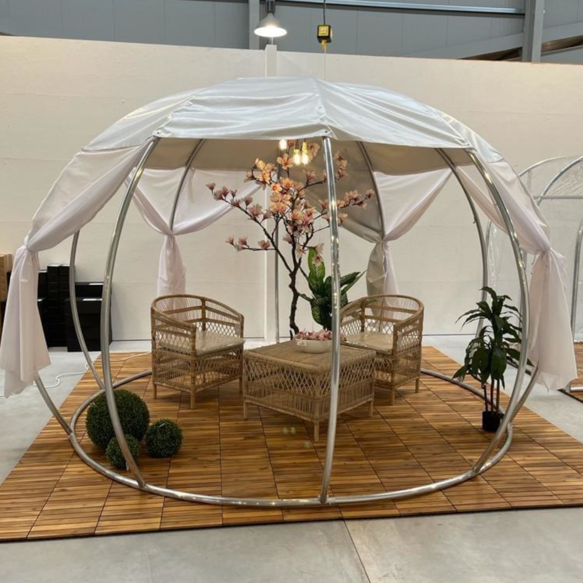 Igloo Umbrella Astreea Romania, pavilion iglu premium, complet aluminiu ...
