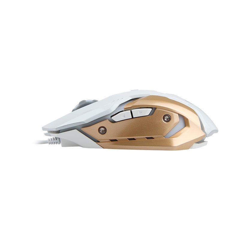 Mouse gaming Meetion MT-M915 iluminare automata, 2400 dpi, USB, alb ...