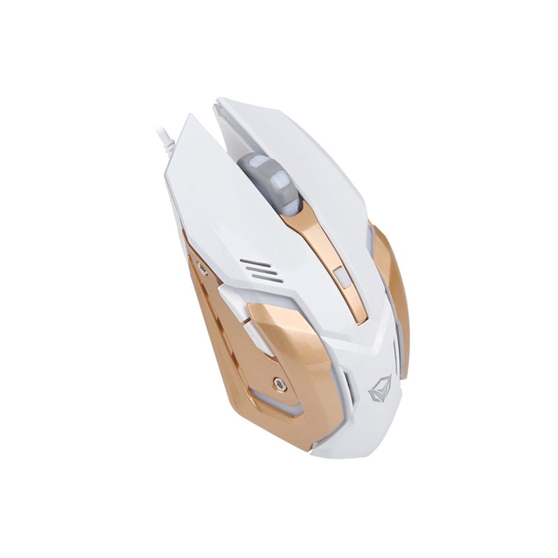 Mouse gaming Meetion MT-M915 iluminare automata, 2400 dpi, USB, alb ...